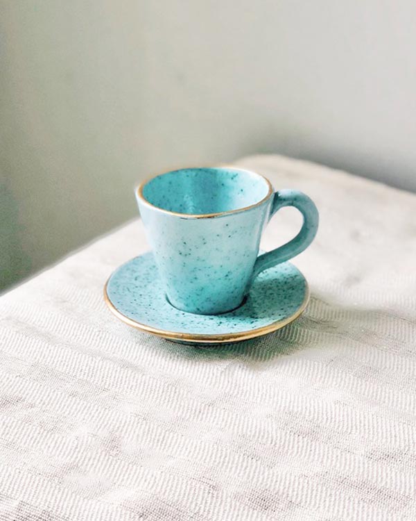 Aquatic Royalty Espresso Cup - Decobate