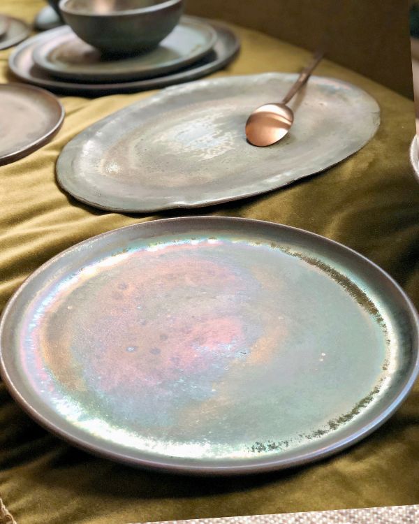 Rustic Olivera Dessert/Salad Plate - Decobate
