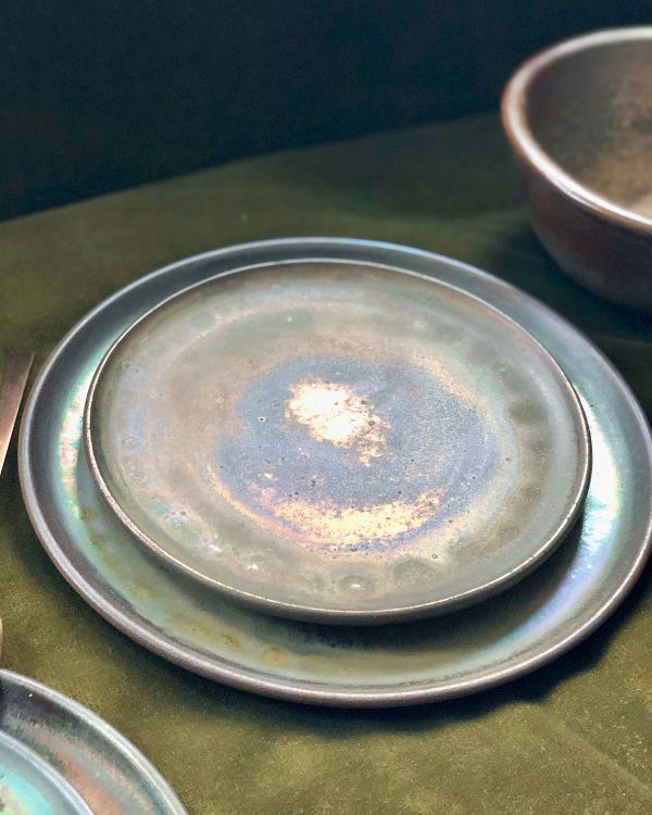 Rustic Olivera Dessert/Salad Plate - Decobate
