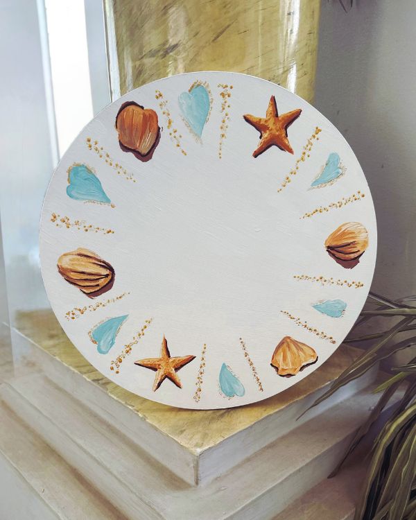Elevate Your Summer Decor with a Hand-Painted Plate
